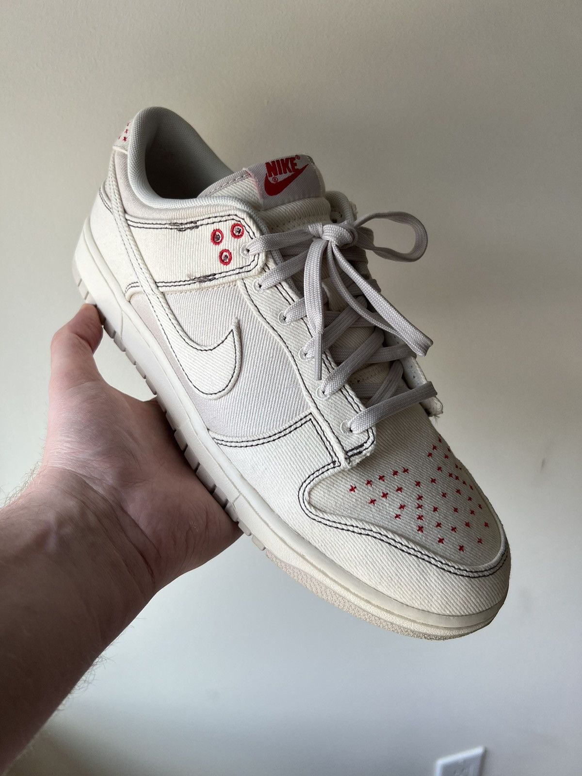 Nike Dunk Low SE 'Sashiko - Light Orewood Brown' | Grailed