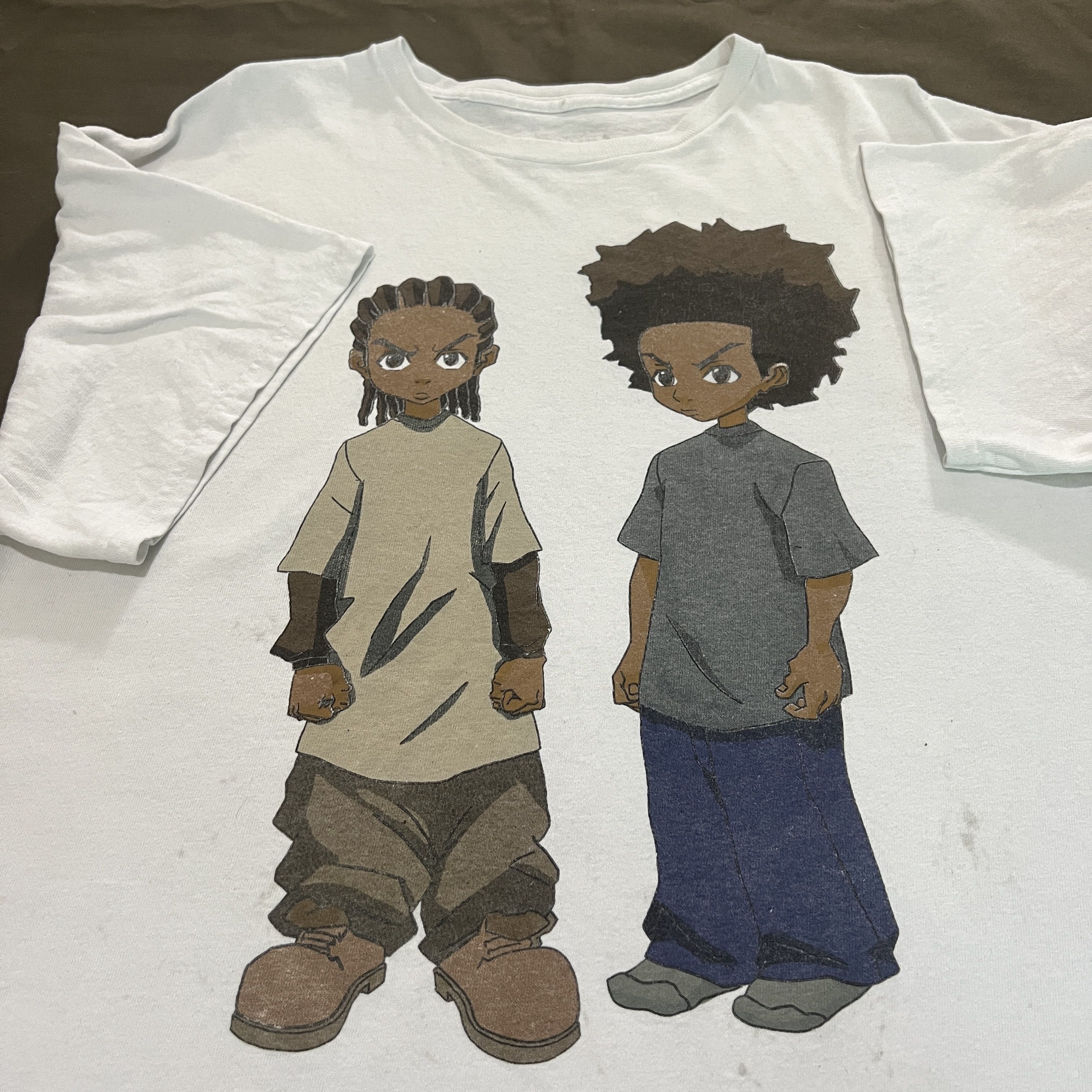 Anime 2019 The Boondocks TV series Comic Anime Promo Tee Shirt | Grailed