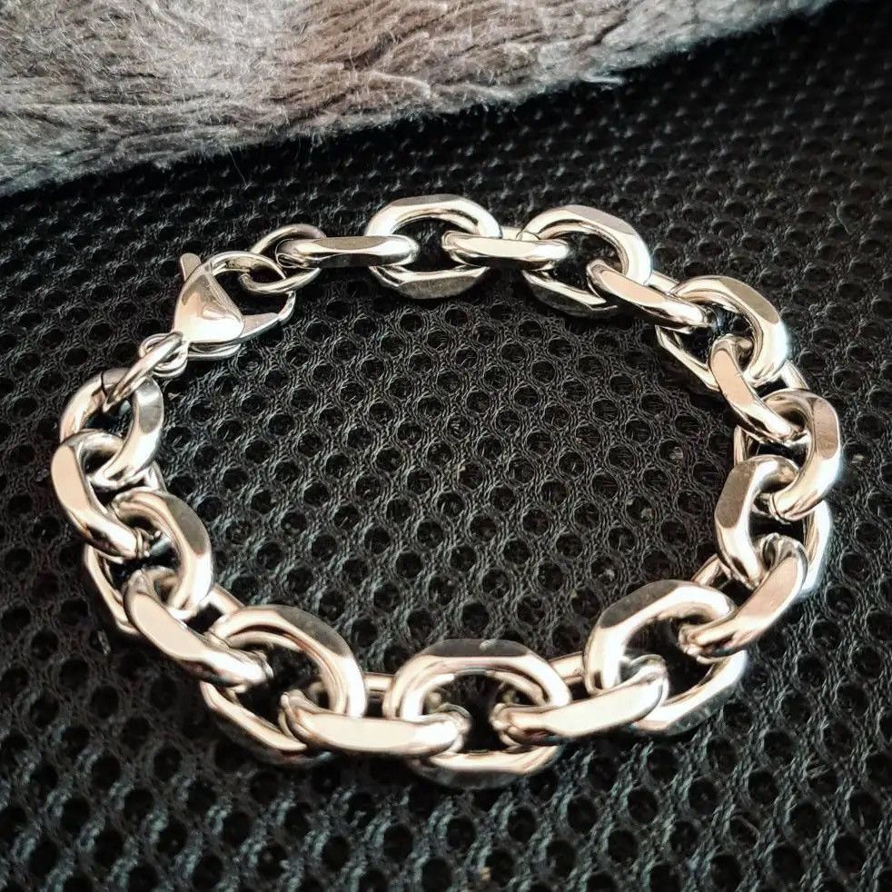 Cuban Link Chain 10MM Width O Chain Link Bracelet | Grailed