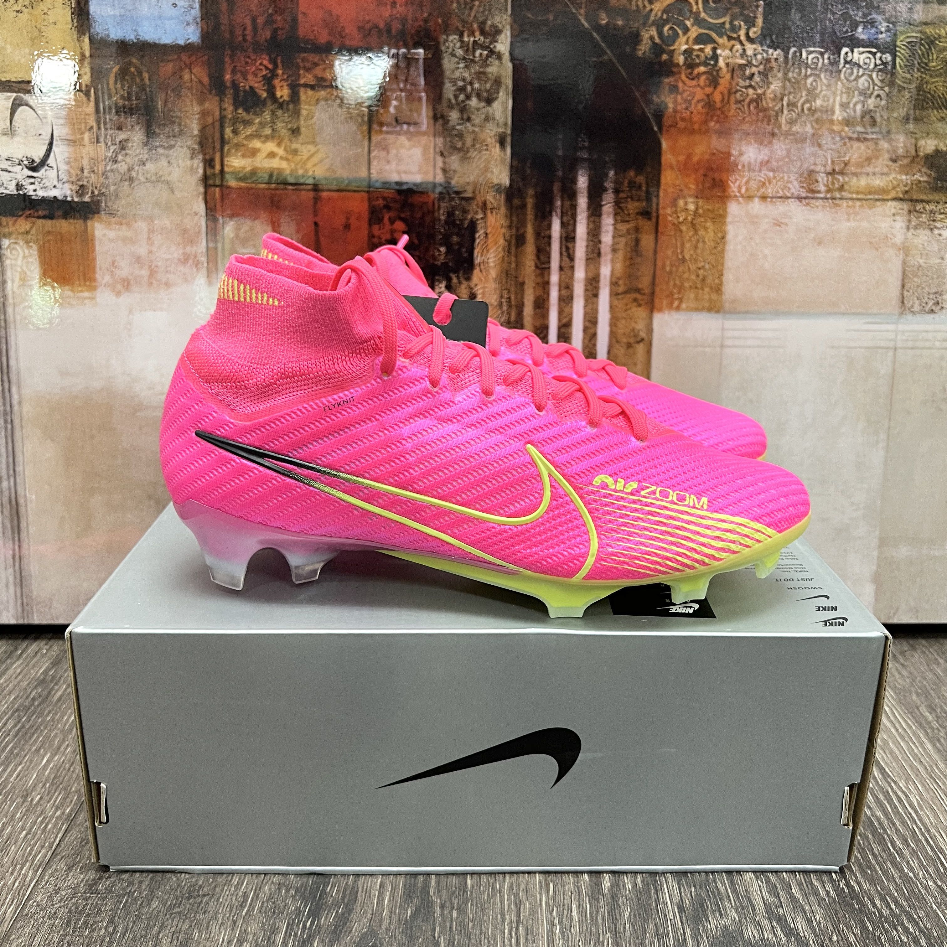 Nike Nike Mercurial Superfly 9 Elite FG Luminous Pack Pink Blast | Grailed