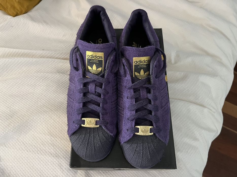 Adidas Kader Adidas Superstar Purple | Grailed