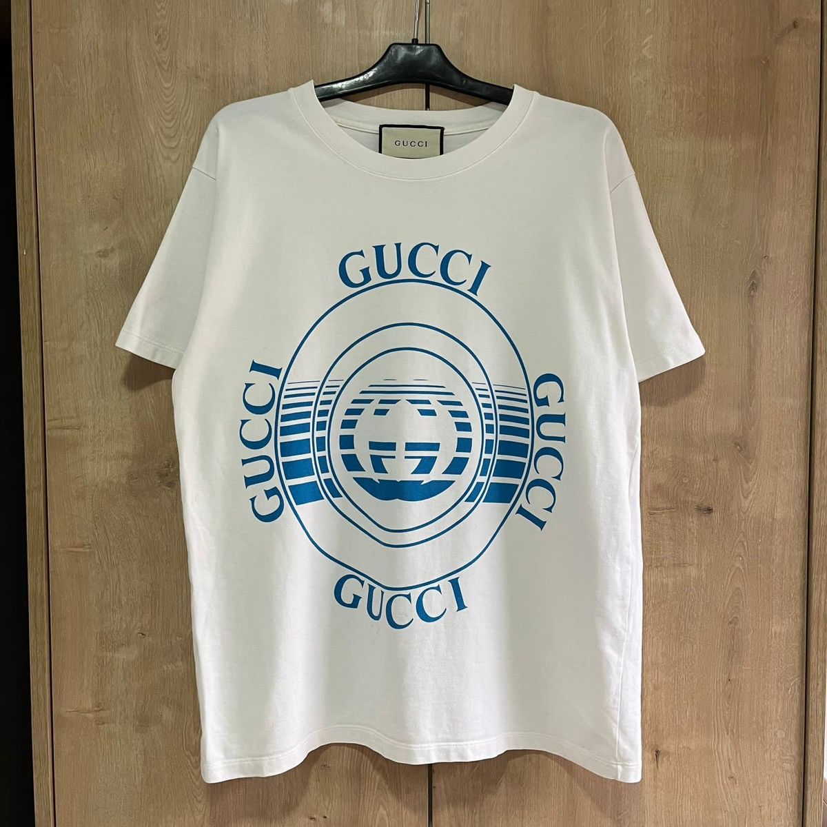 Gucci Gucci Record Logo SS21 Oversize Tee | Grailed