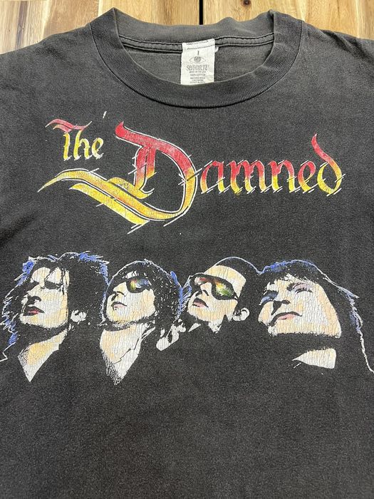 Vintage VINTAGE 90’s THE DAMNED BAND T-SHIRT | Grailed