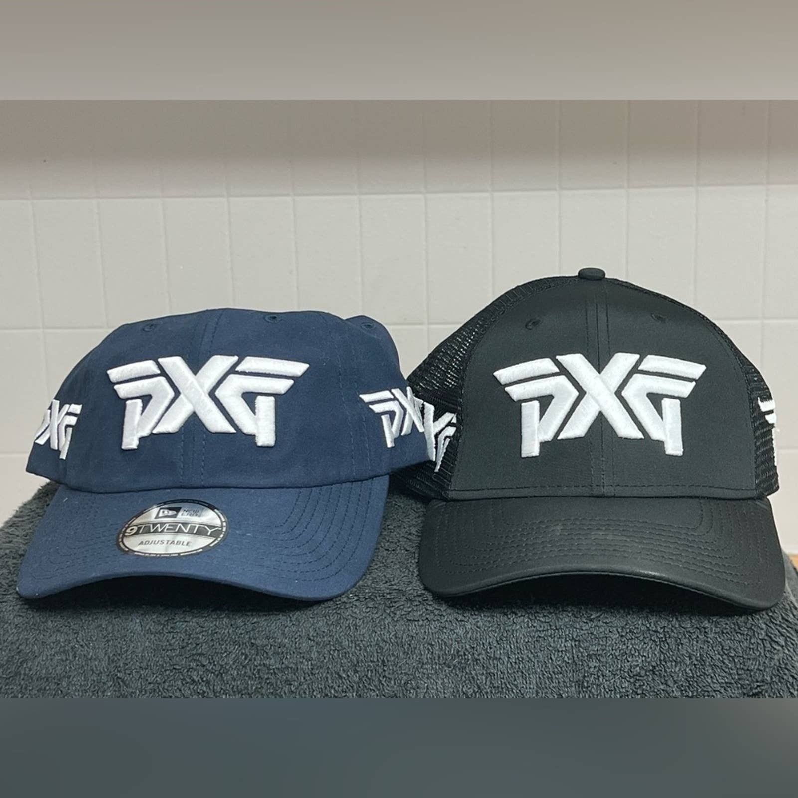 Other PXG New Era 9Forty Cap Hat Adjustable Golf Puff Logo A3 LOT | Grailed