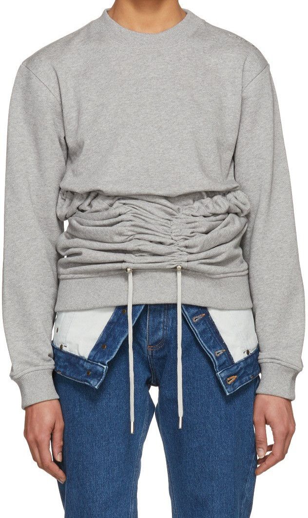 Y/Project Corset Sweatshirt | Grailed