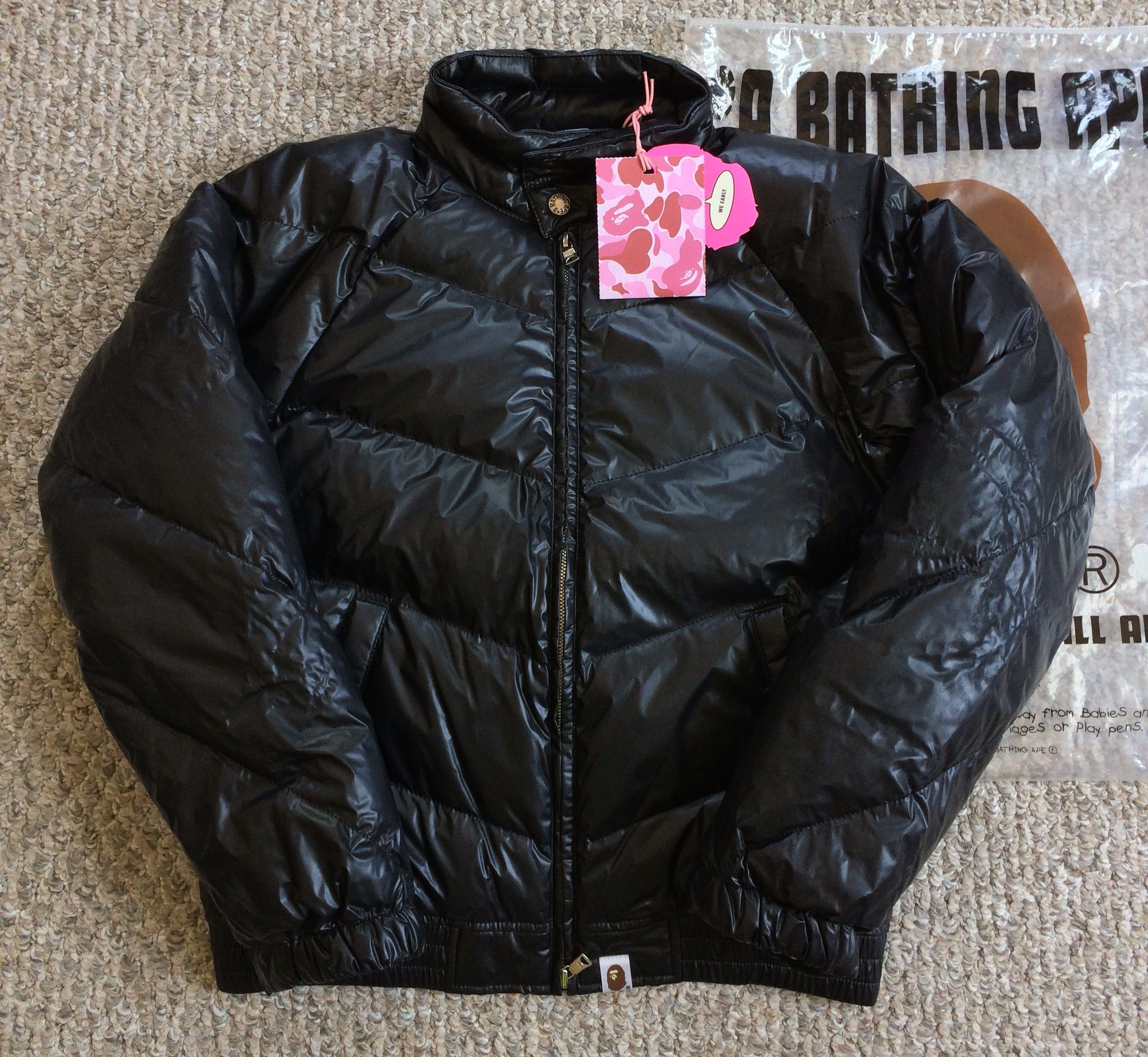 Bape OG Bathing Ape Puffer Jacket | Grailed