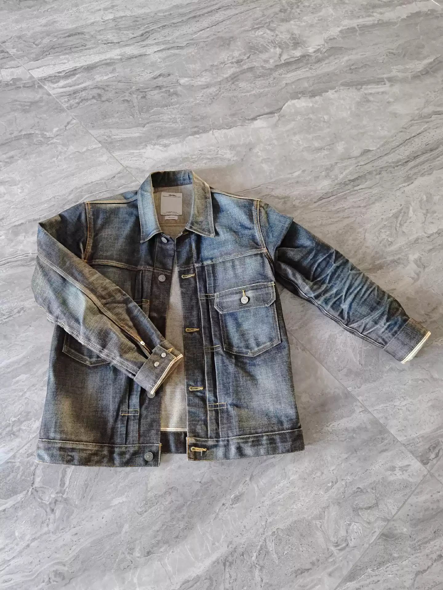 Visvim visvim 101 jkt raw denim | Grailed