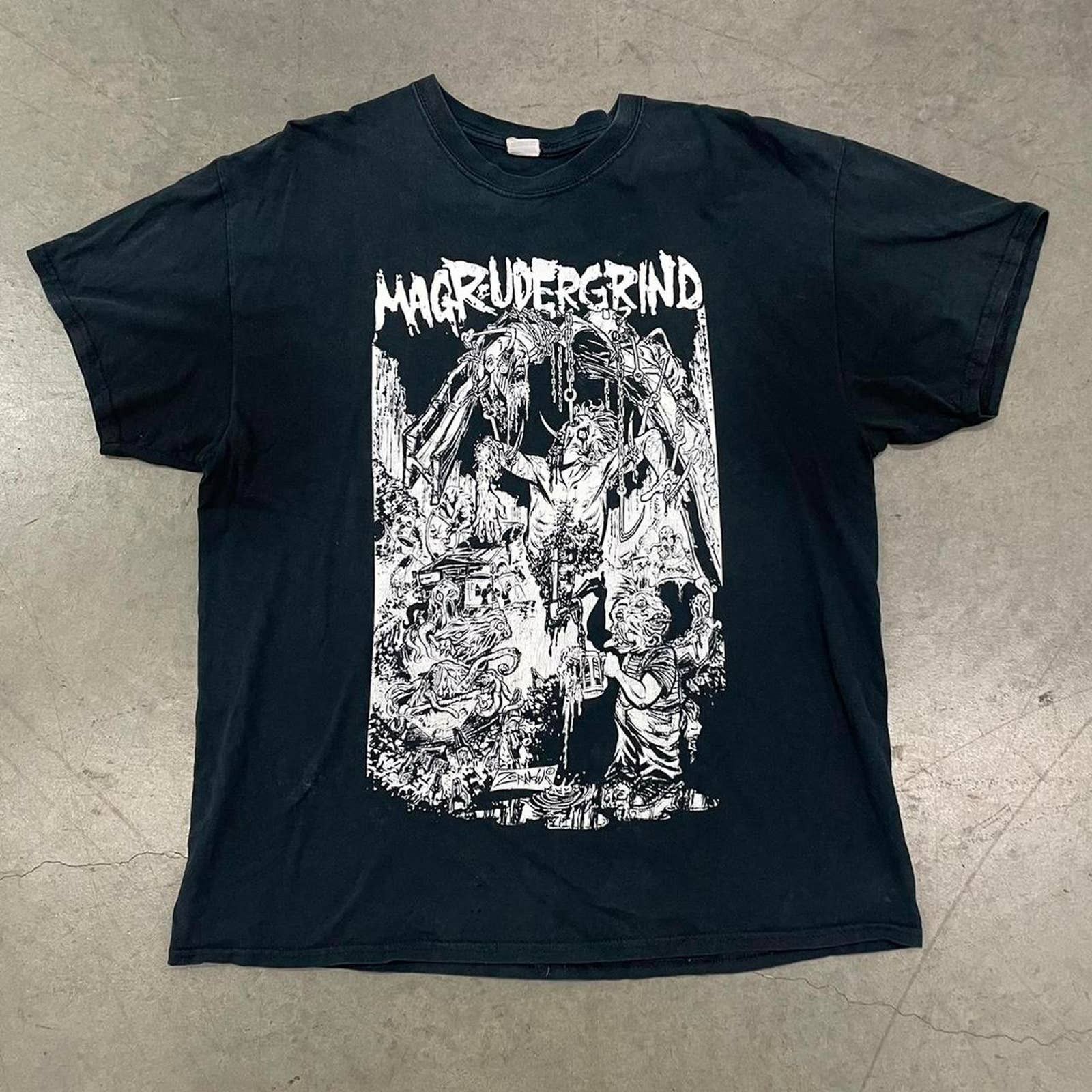 Other Magrudergrind radioactive brutal death heavy metal band tee | Grailed