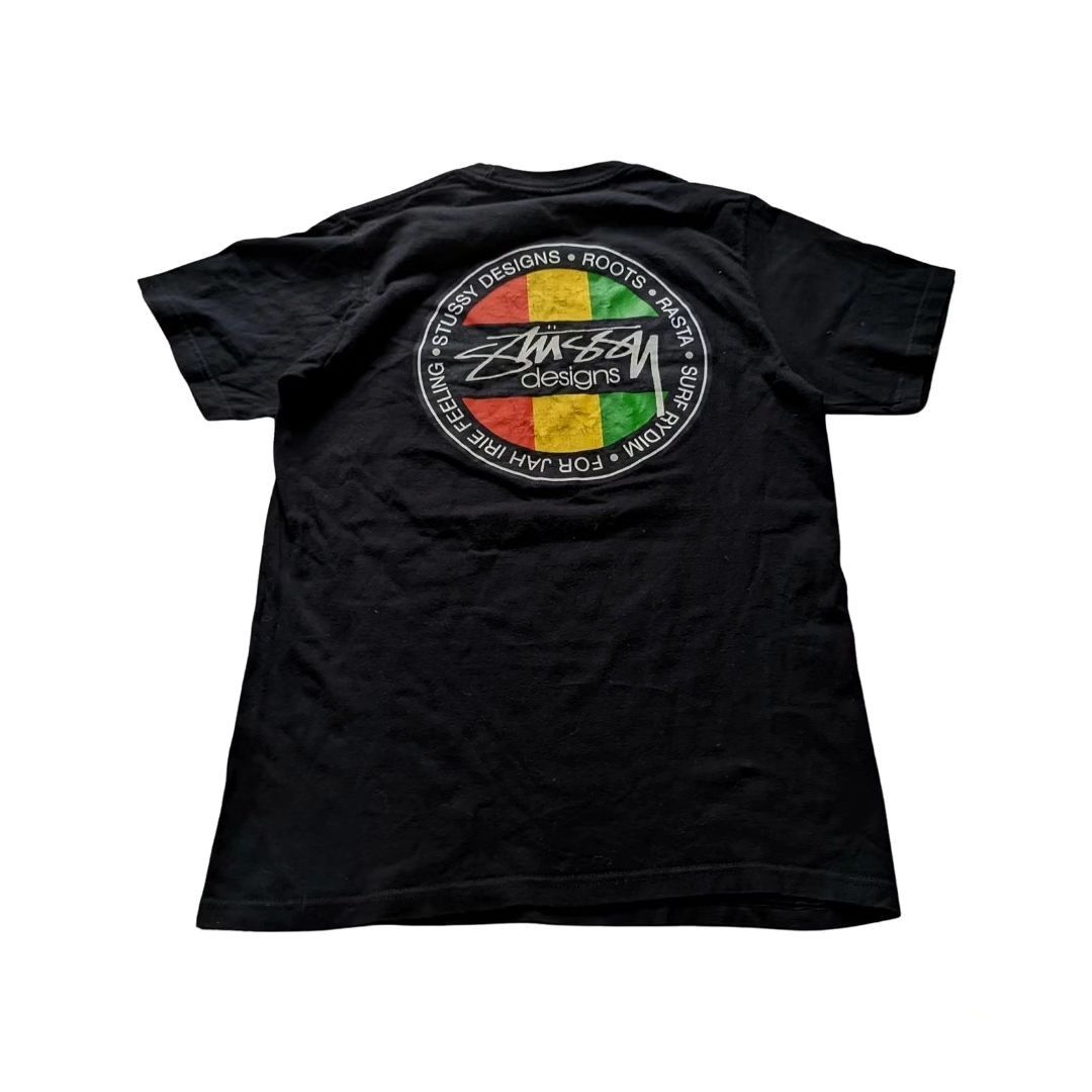 Vintage Stussy rasta shirt | Grailed