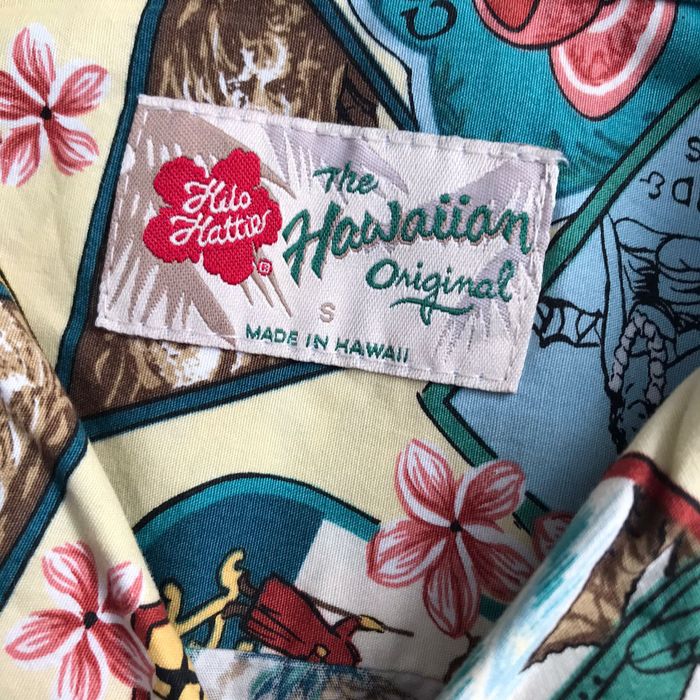 Hilo Hattie vintage royal hawaiian hilo hattie hawaiian shirt S pit M ...