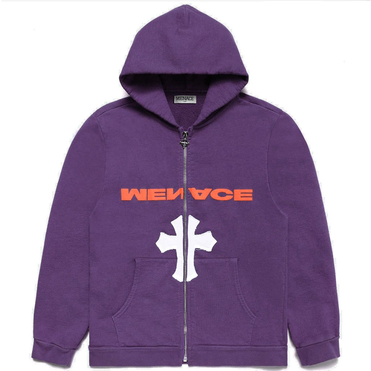 Menace Menace No One In The World Owes You Shit Zip-Up Hoodie | Grailed