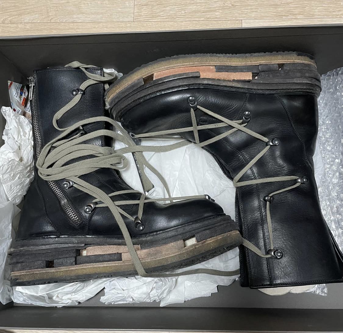 Rick Owens Rick Owens Lego Pentagram Boots | Grailed