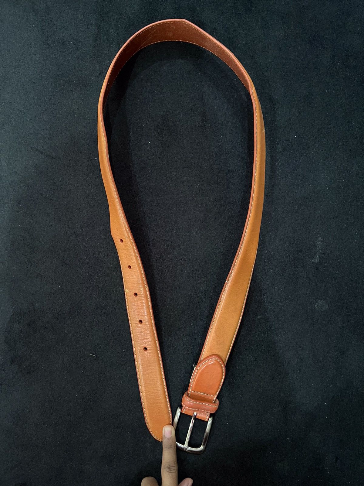 Leather Unbrand Leather Buckle Belt | Grailed