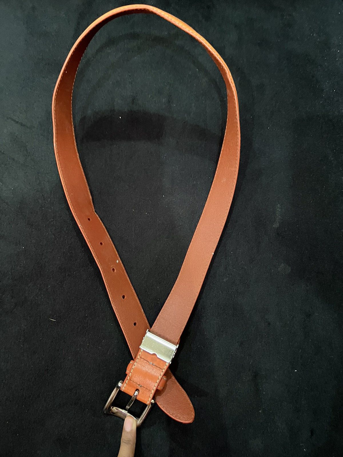 Leather Unbrand Leather Buckle Belt | Grailed