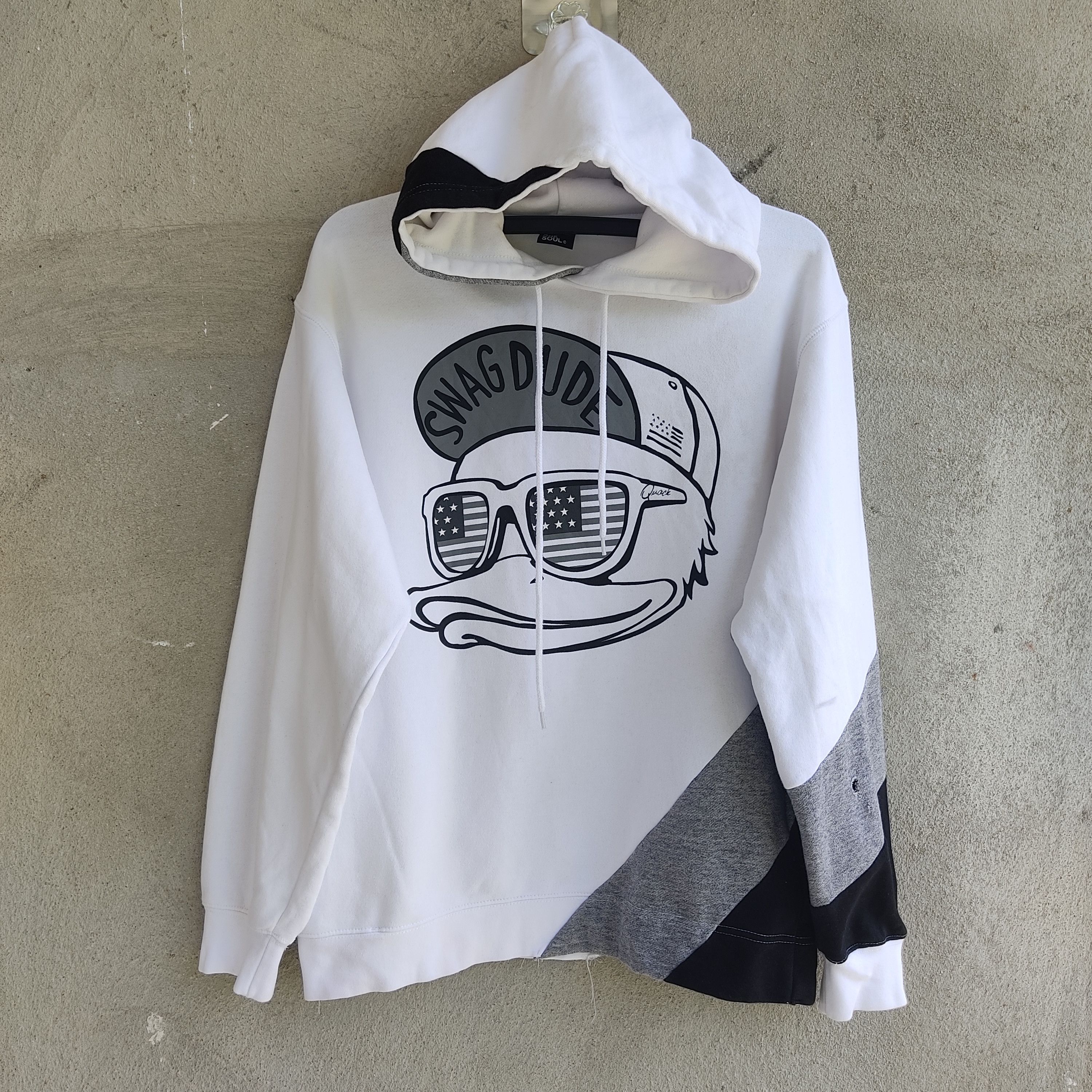 Duck Head Swag Dude Quack Head White Hoodie | Grailed