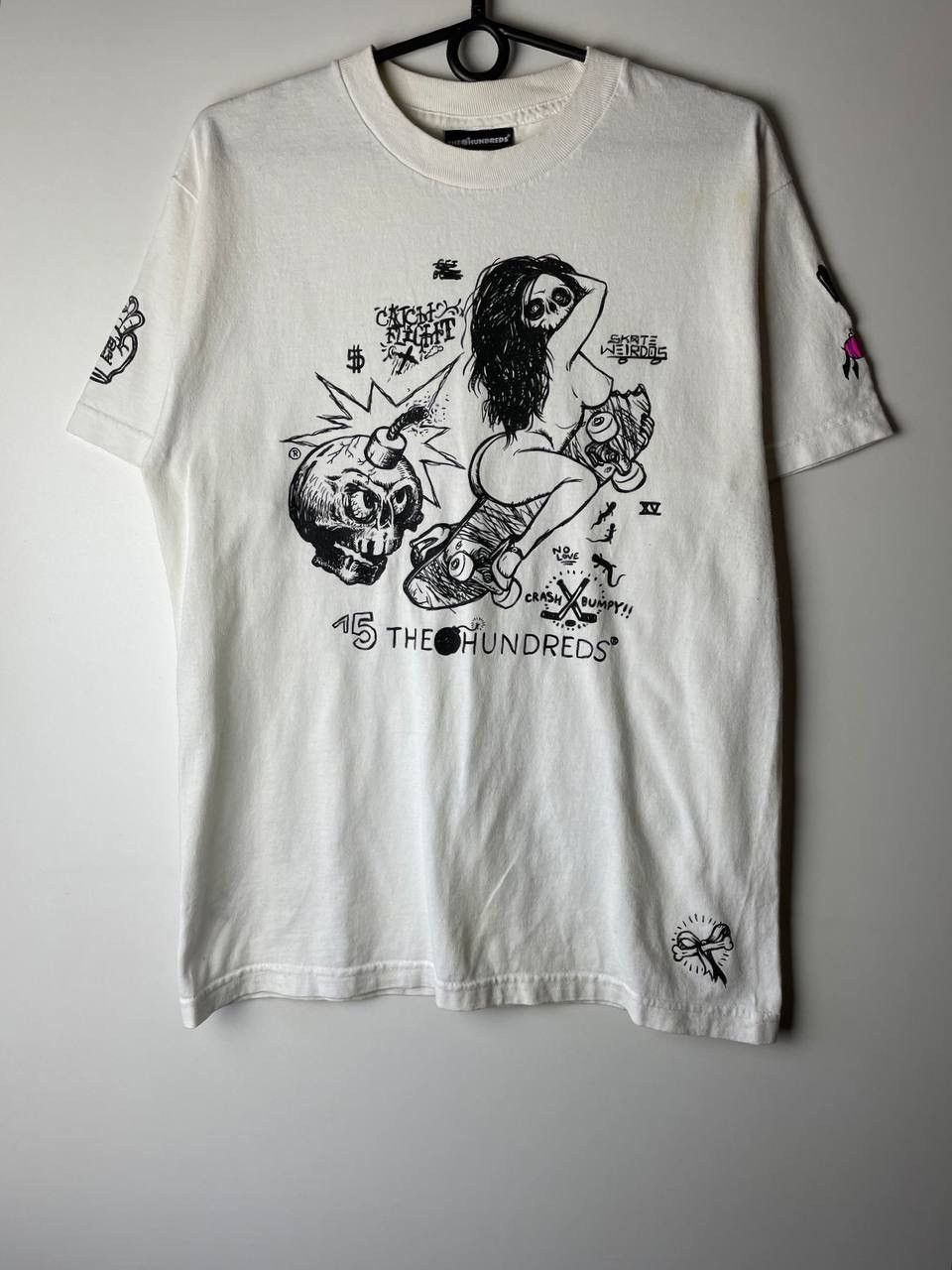 Vintage VERY RARE The Hundreds Skull Girl Vintage Tee | Grailed
