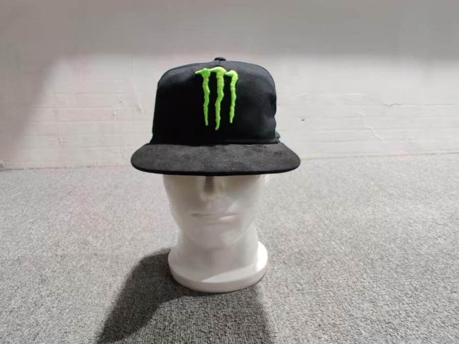 Vintage Monster Energy Drink Embroidered Snapback Hat Black | Grailed