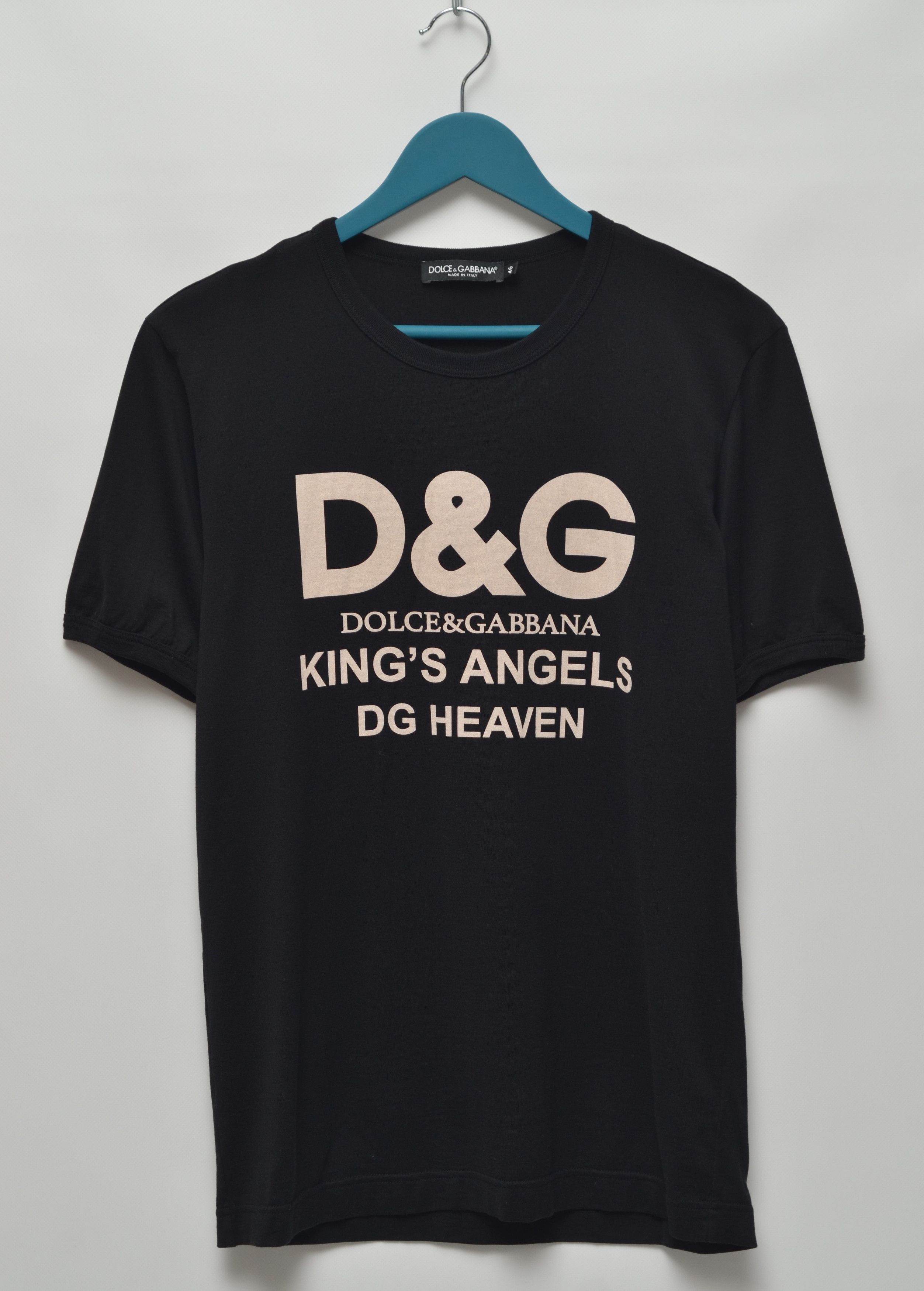 Dolce & Gabbana Dolce & Gabbana D&G Kings Angels DG Heaven Tee Made in ...