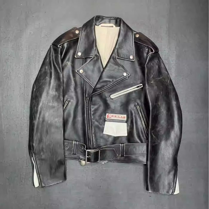Raf Simons Raf Simons mid-vintage leather jacket | Grailed