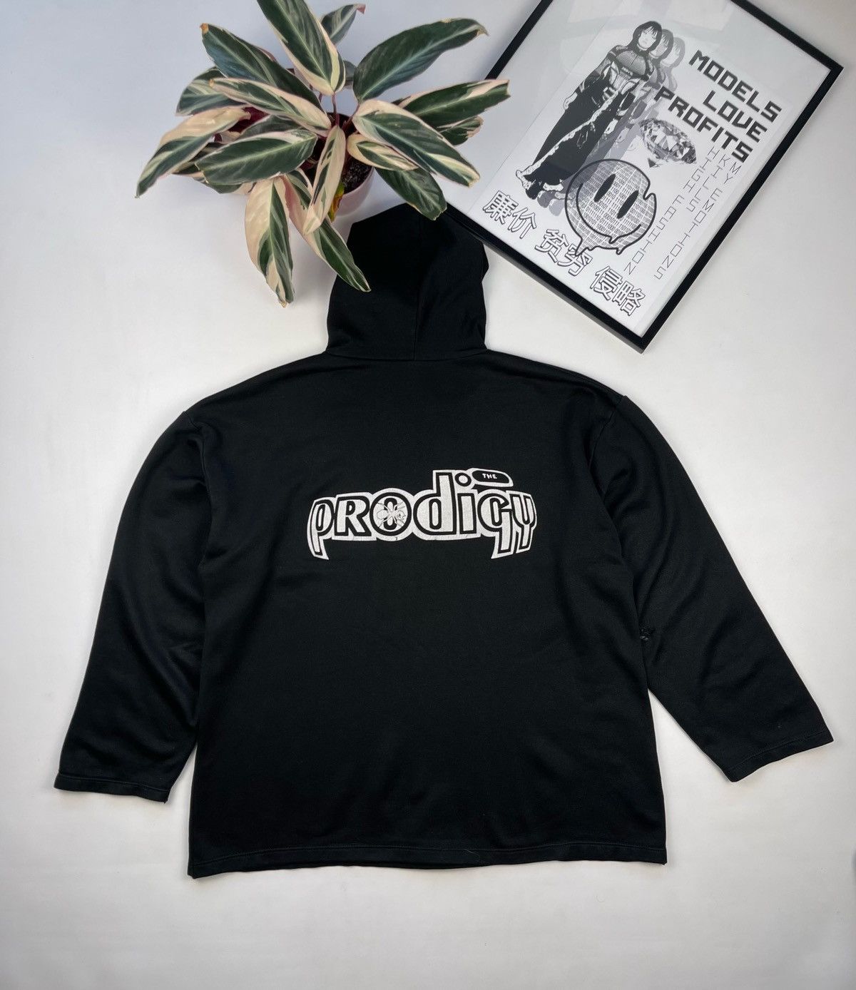 Vintage Prodigy - Keith Flint w/ UK Flag/back Ant - 90's Hoodie VTG ...