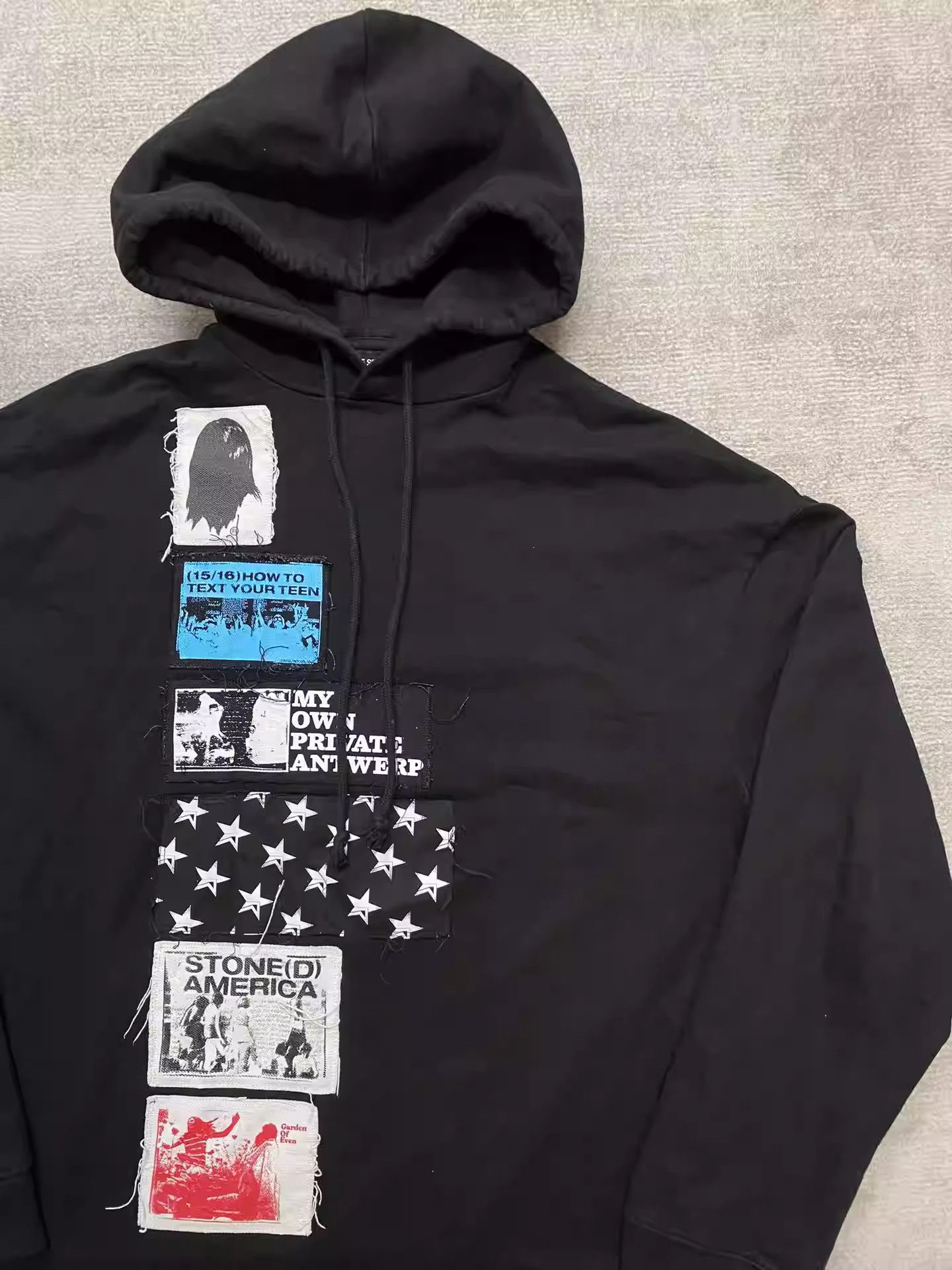 Raf Simons Raf simons 20ss patch sweatshirt | Grailed