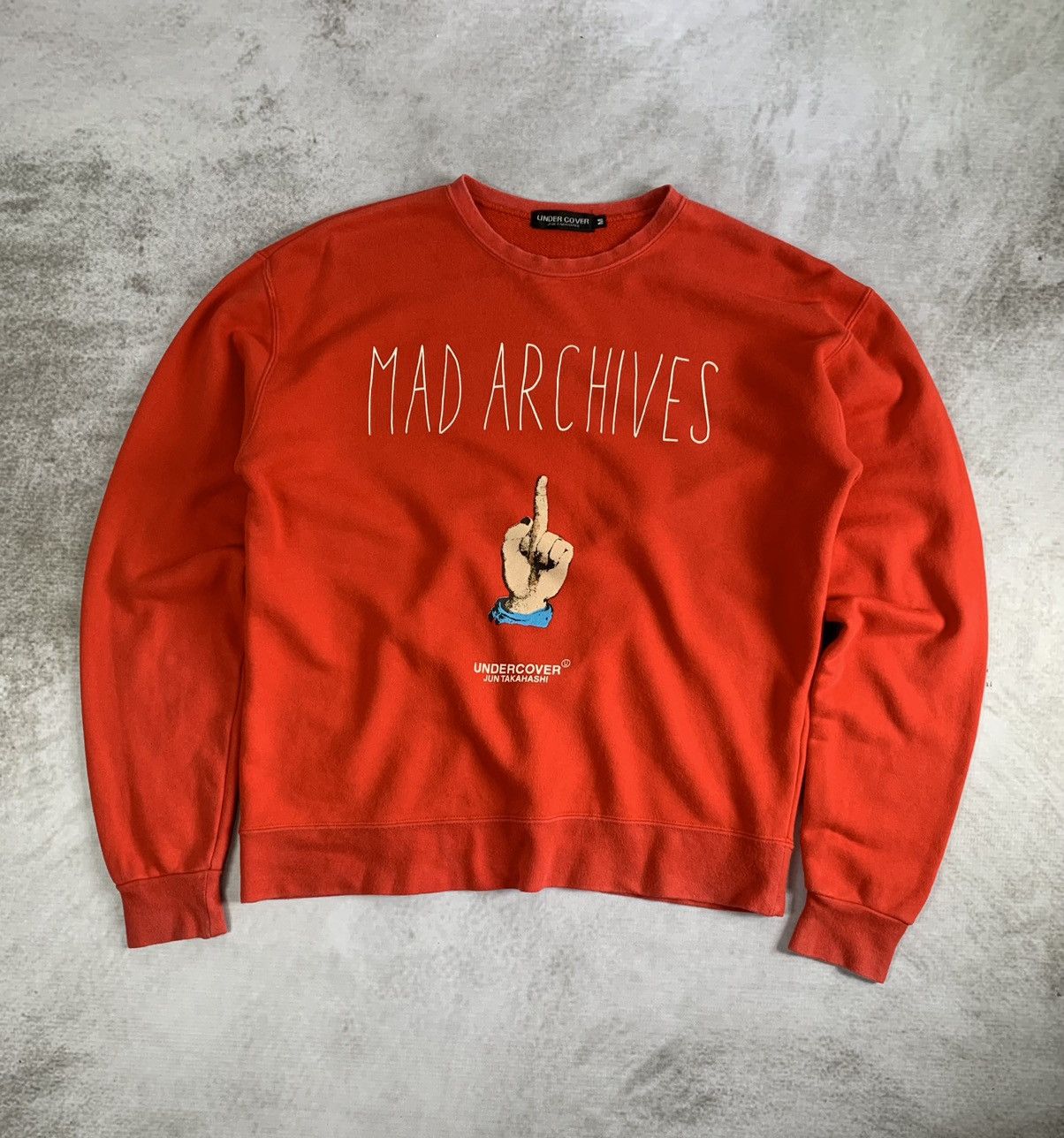 Undercover 🔥RARE🔥Umdercover "MAD ARCHIVE" sewatshirt | Grailed