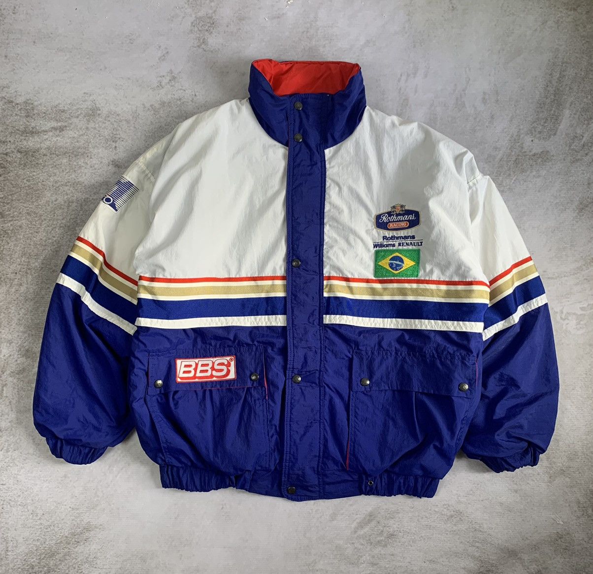 Formula 1 × Vintage 🔥RARE🔥Vintage rothmans williams renault F1 jacket ...