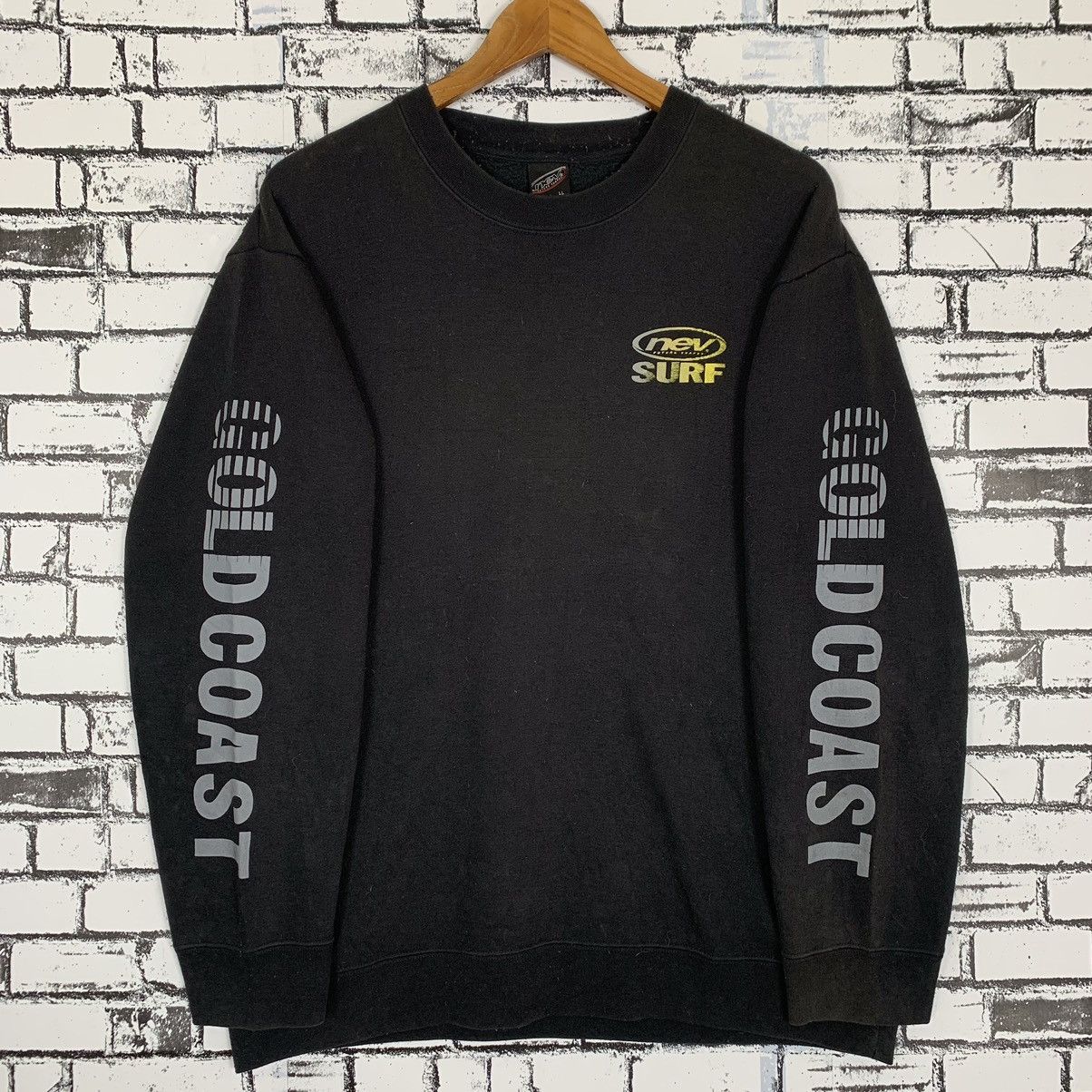 Vintage Nev Future Shapes Surf Sweatshirt | Grailed