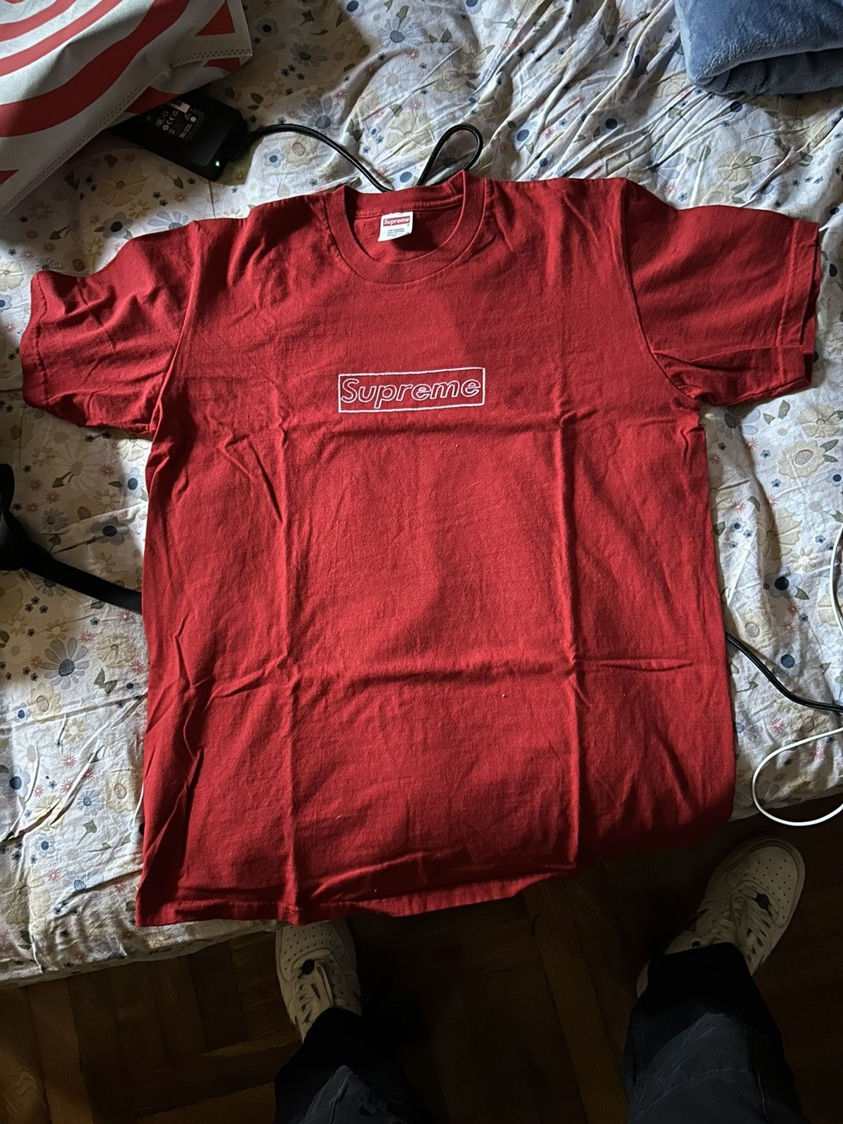 Supreme Supreme x Kaws Box logo | Grailed