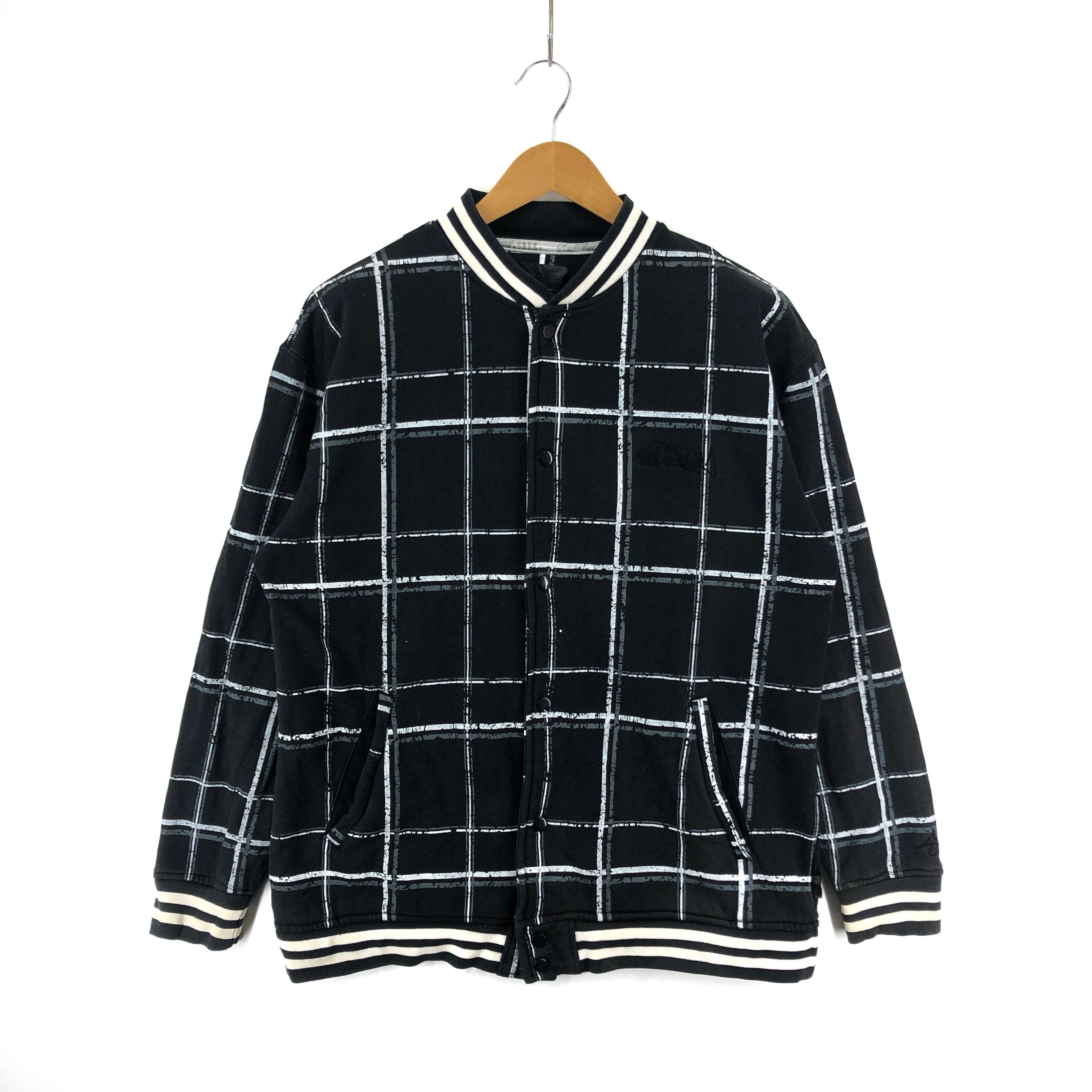 Streetwear SOUL BREAK Checked Button Sweater #2004-44 | Grailed