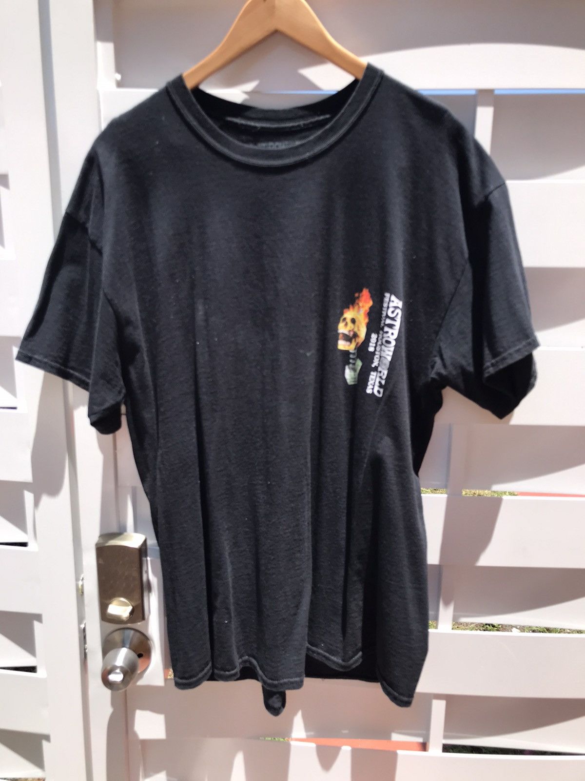 Travis Scott Travis Scott Astroworld Skull In The Box T-Shirt | Grailed