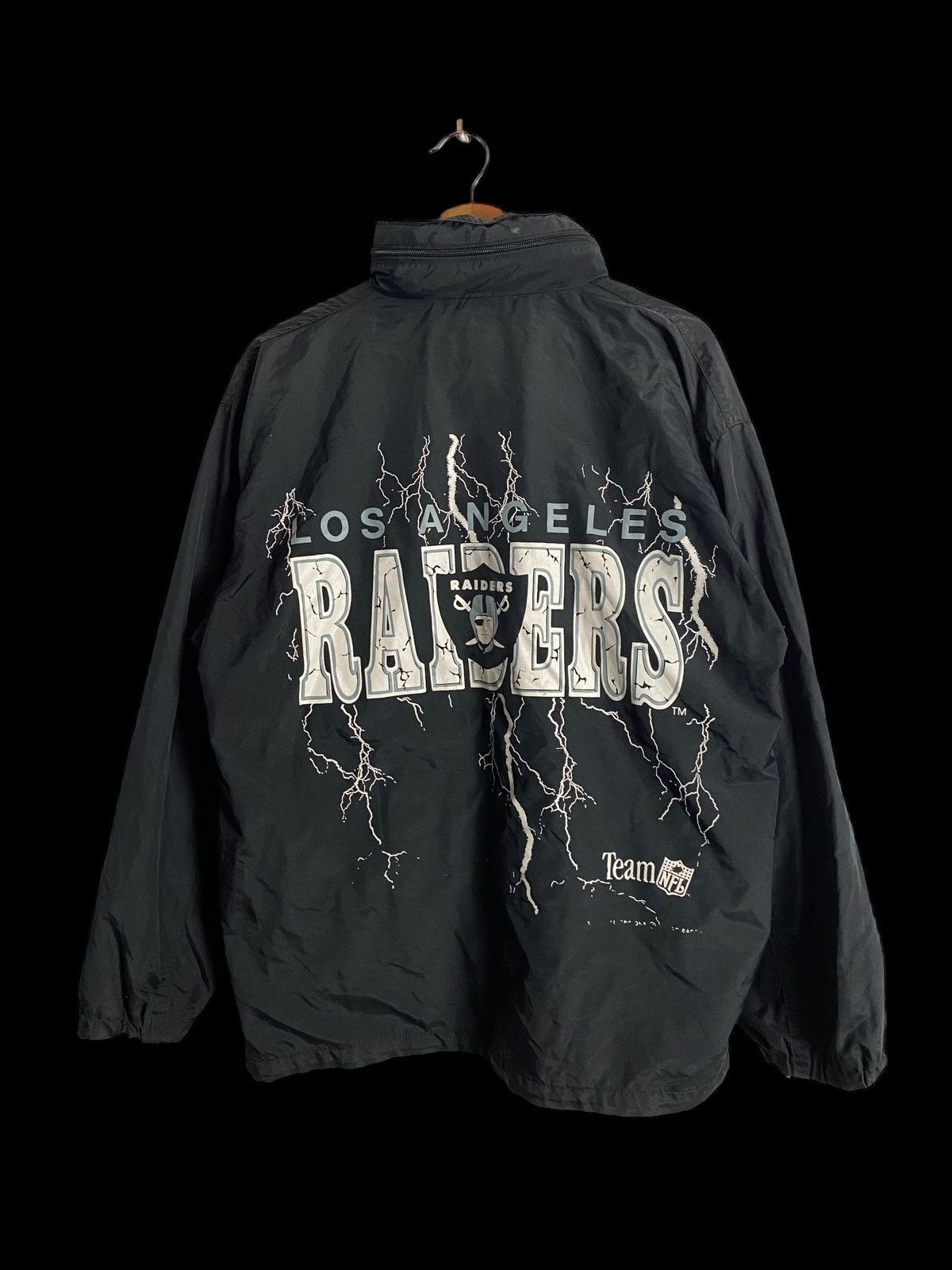Vintage Rare! Oakland Riders NFL Lightnings Logo Nylon Jacket | Grailed
