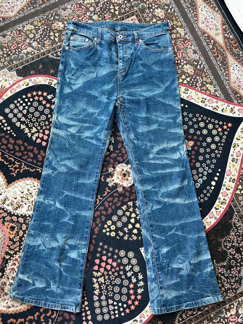 Hysteric Glamour Japanese Brand Hagi Style Flare Denim Jeans | Grailed