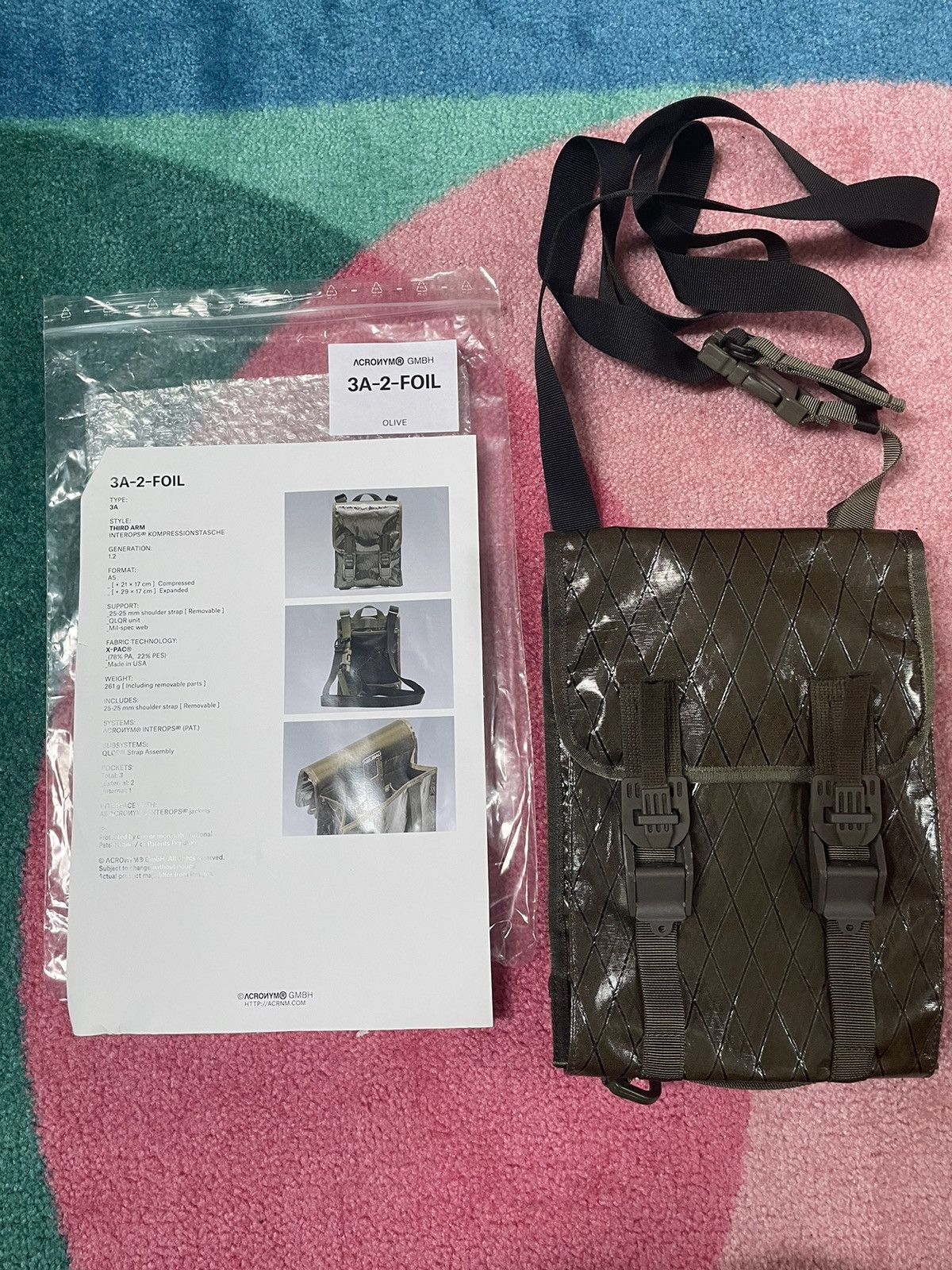 Acronym 3A-2 Foil Olive | Grailed