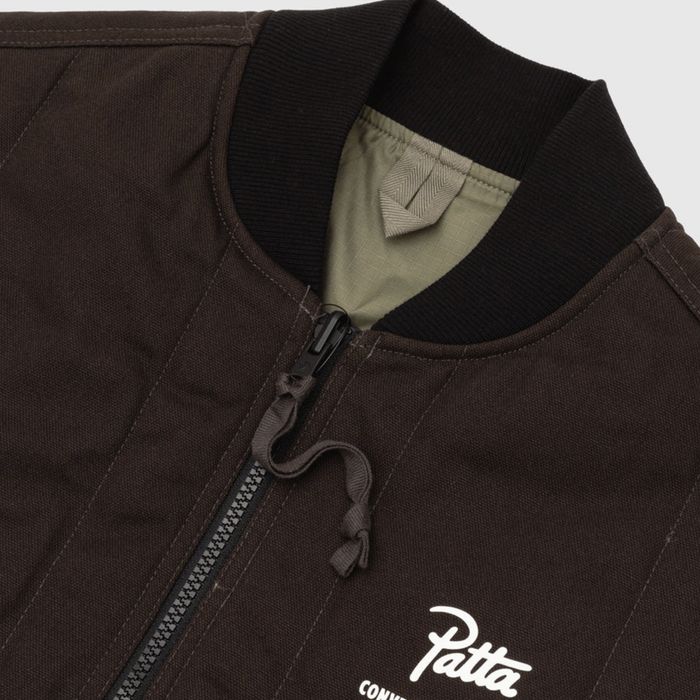 Converse Converse x Patta Utility Reversible Padded Vest | Grailed