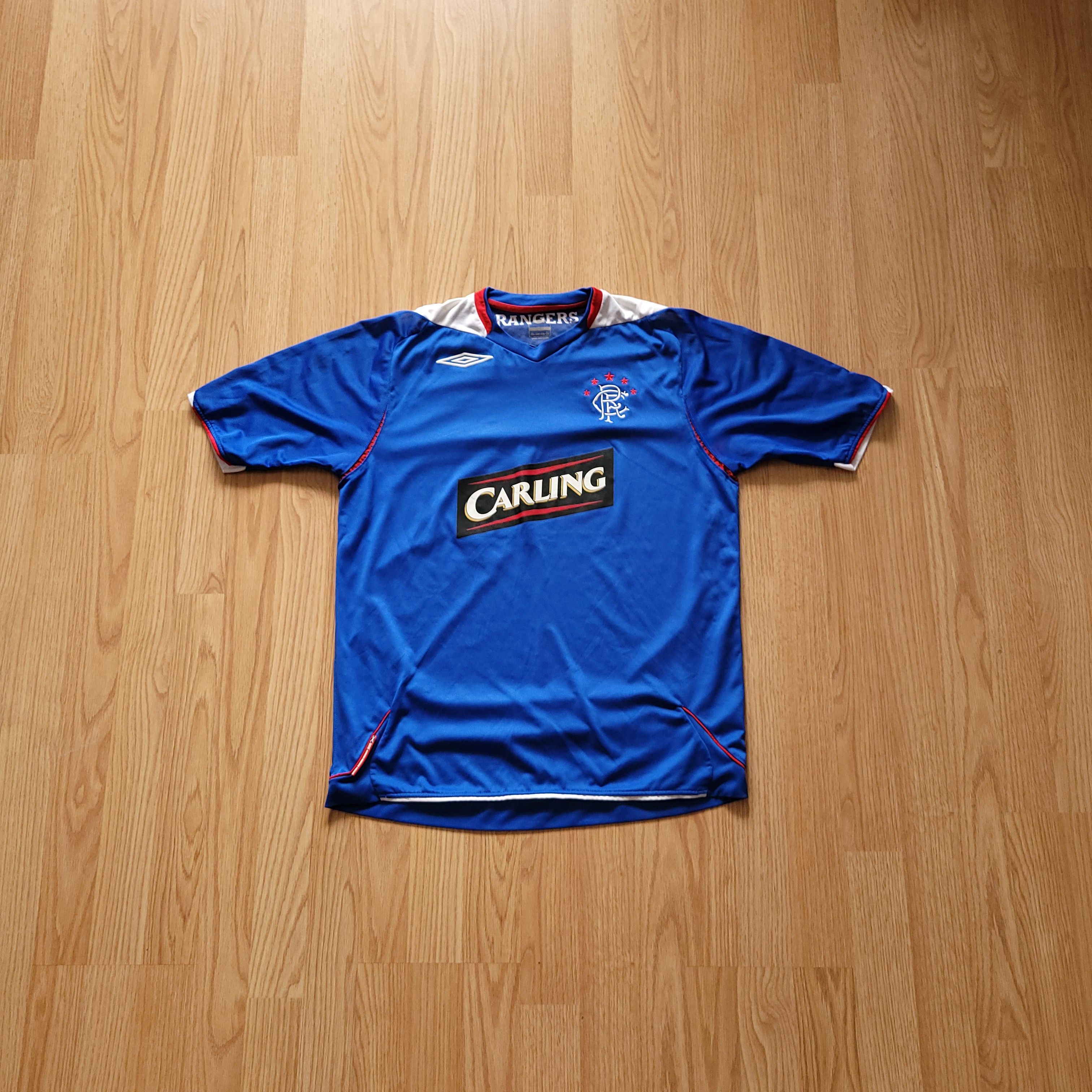 Vintage Vintage Umbro Ranger FC 06/07 soccer jersey L | Grailed