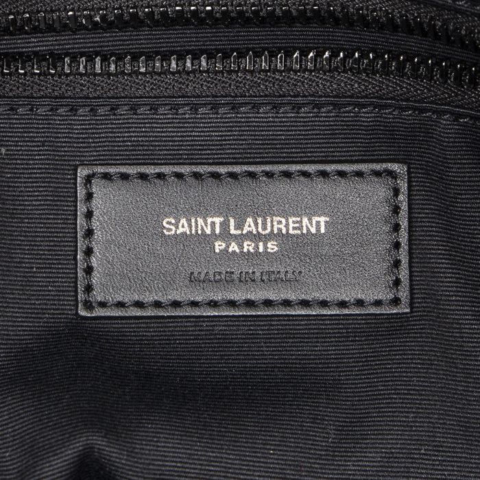 Yves Saint Laurent Large Python Nuxx Duffle Bag in Black Python ...
