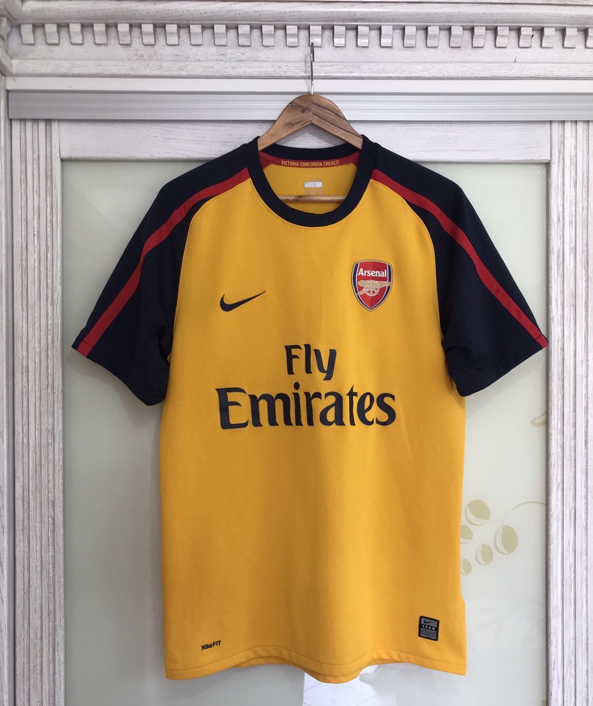 Nike × Soccer Jersey × Vintage Arsenal 2008-2009 Away Soccer Jersey ...