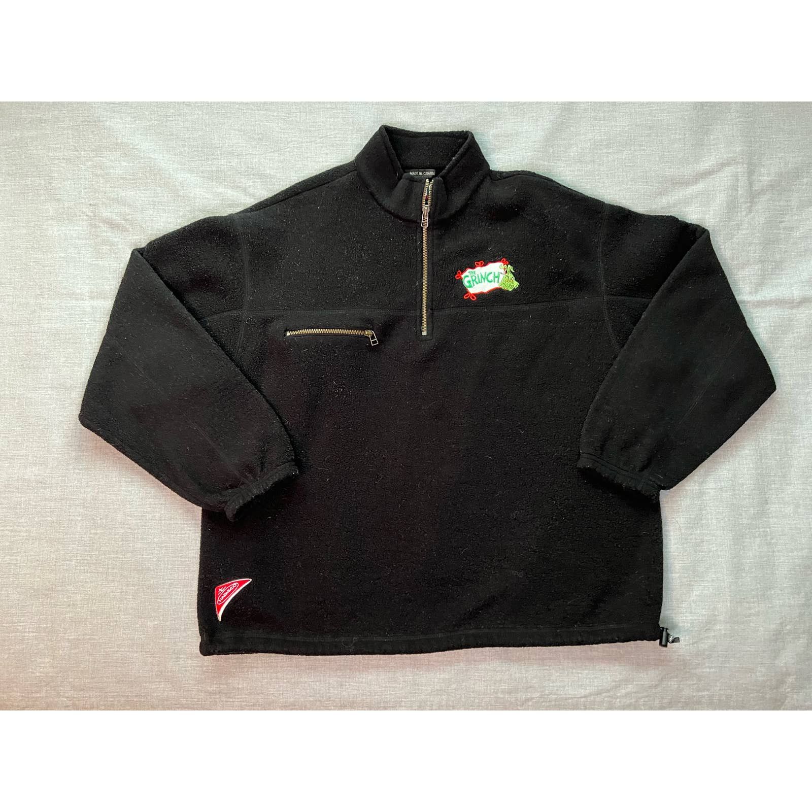 Vintage Vintage 2000 The Grinch Nabisco Sherpa Fleece Jacket | Grailed