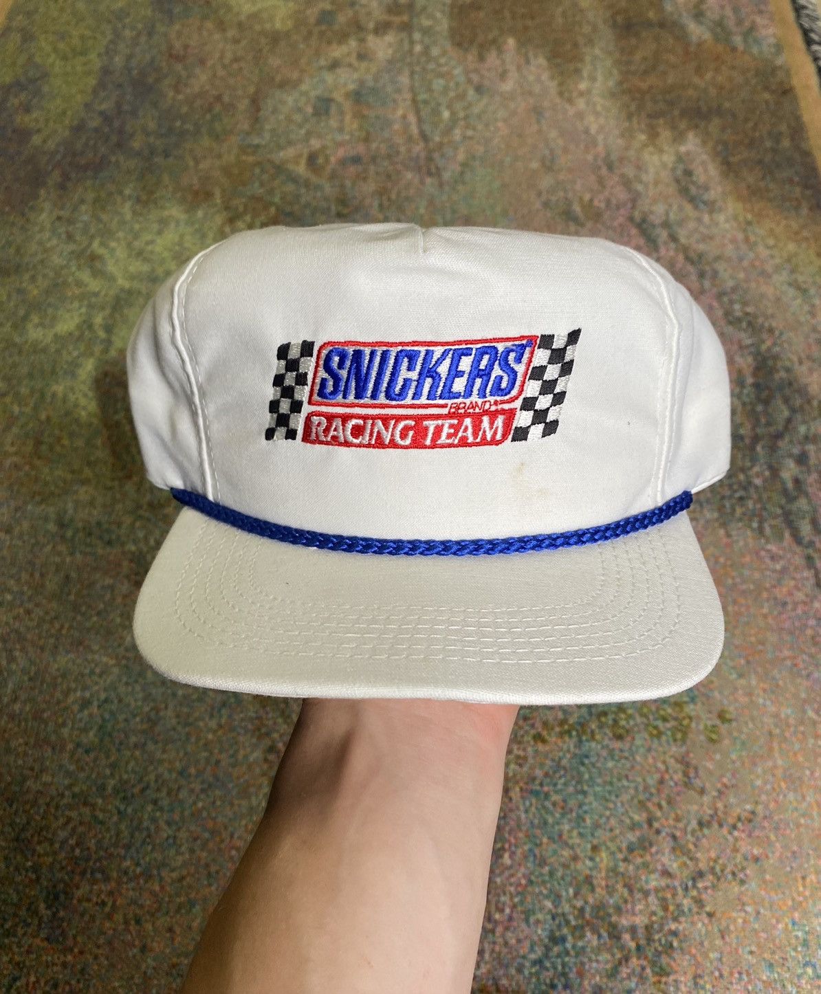 Vintage Vintage 90s snickers candy racing nascar SnapBack hat | Grailed
