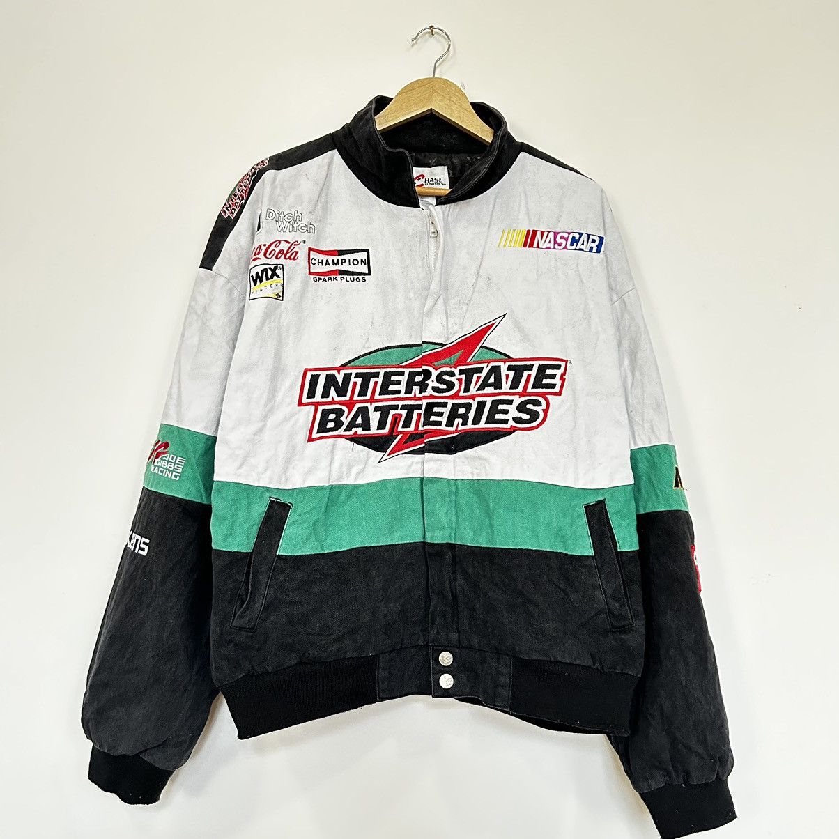 NASCAR × Racing × Vintage Very rare vintage nascar chase racing jacket ...