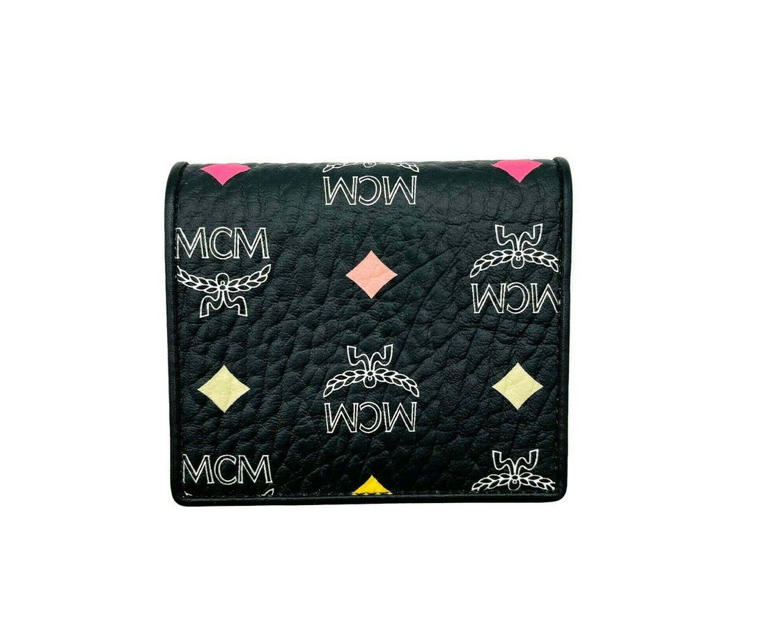 MCM MCM Men's Spectrum Diamond Rainbow Logo Visetos Id Wallet | Grailed