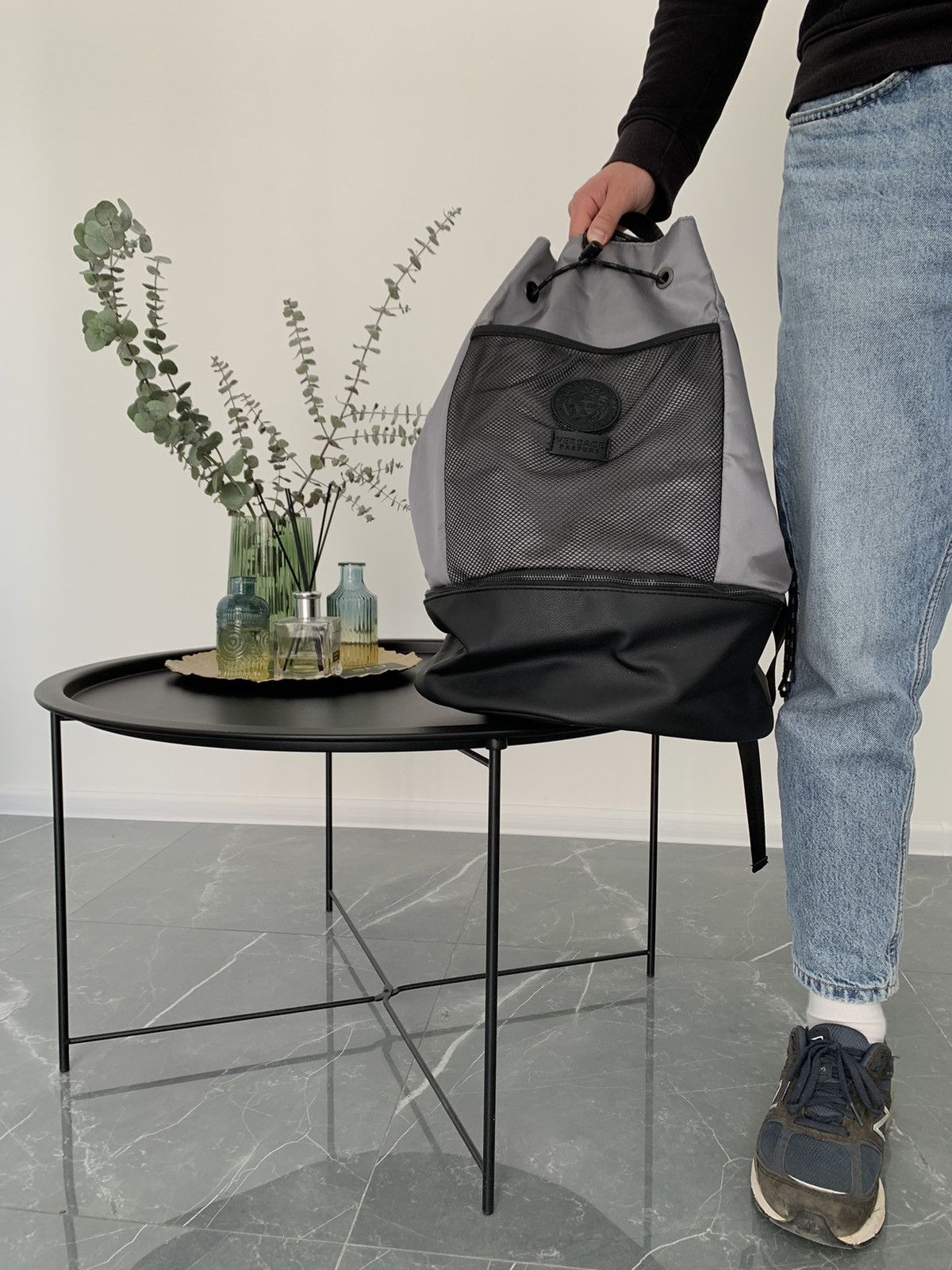Italian Designers × Versace Versace Parfums Backpack Bag | Grailed