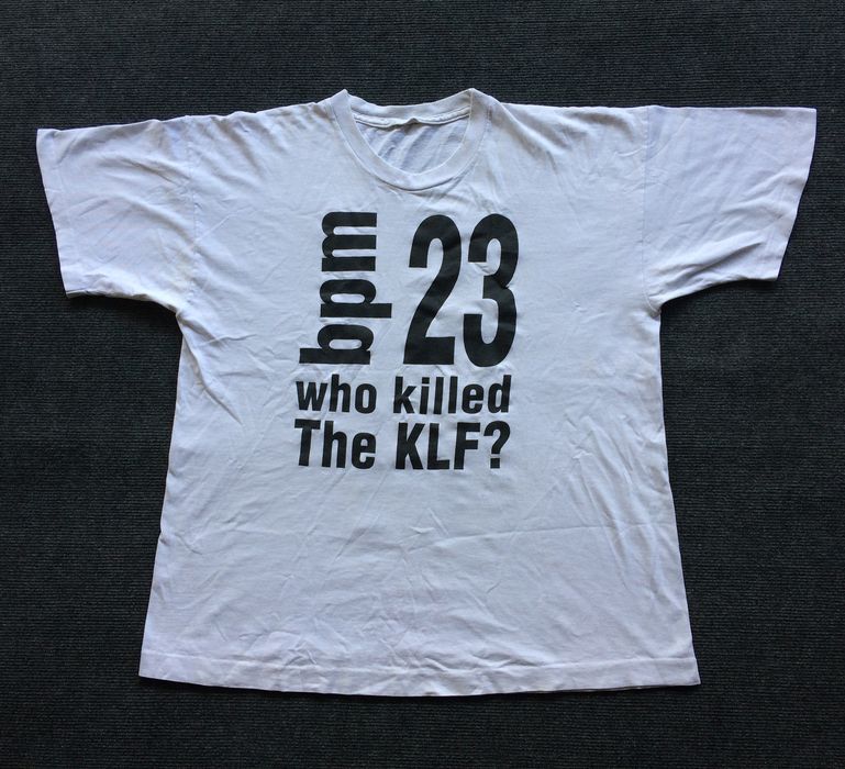 Vintage KLF Bpm 23 Who Killed KLF 90s 80s Tour Promo Original Rare T ...