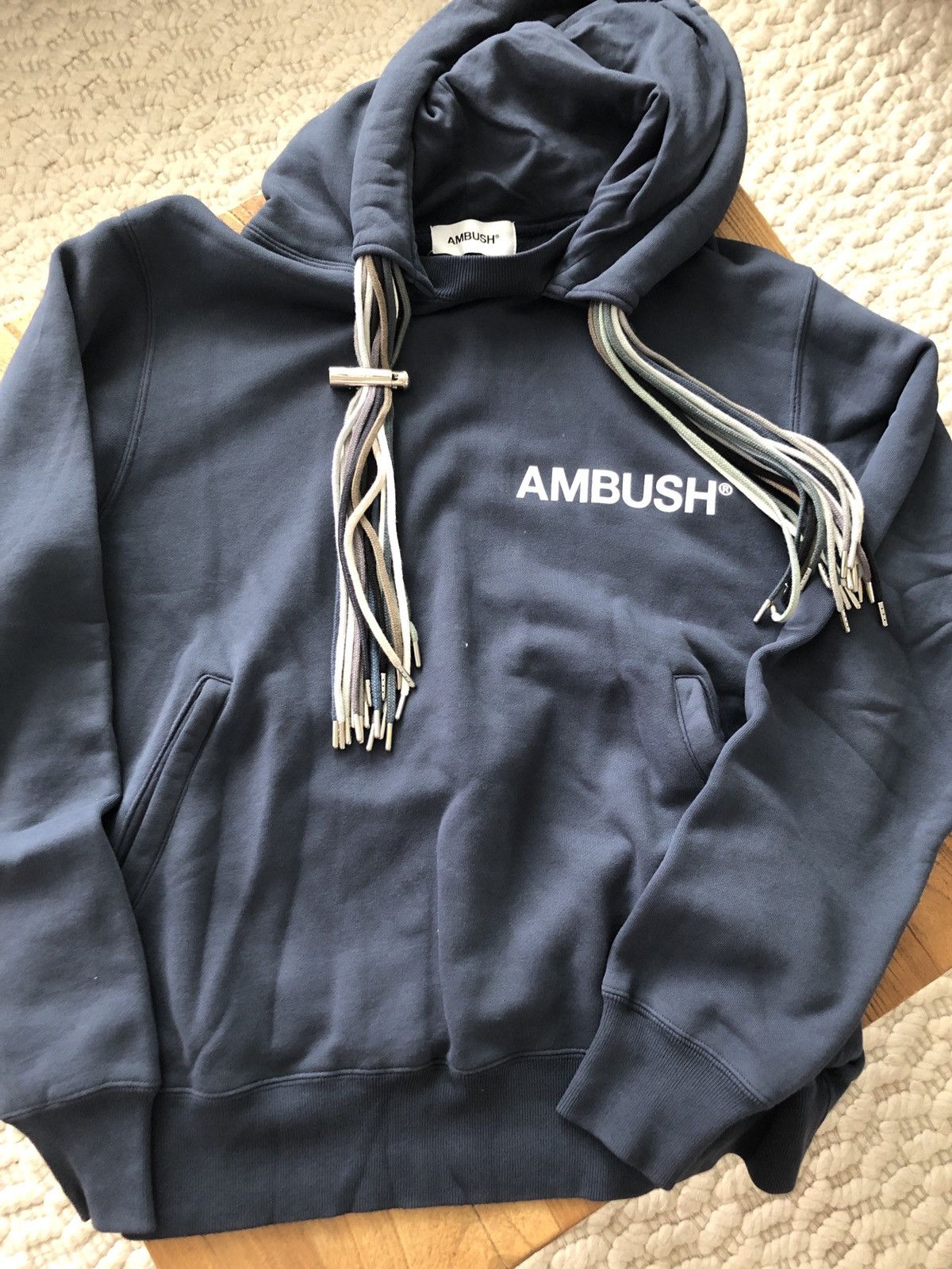 Ambush Design Ambush Multi Cord Hoodie in Navy | Grailed