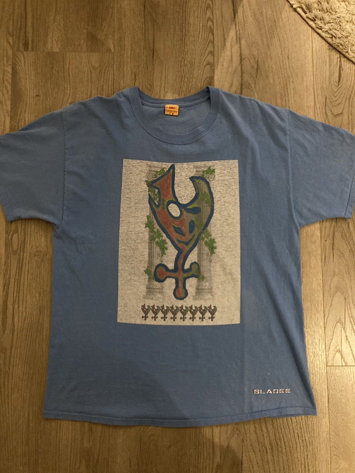 Sad Boys Bladee Excelsior Temple Sprite Tshirt | Grailed