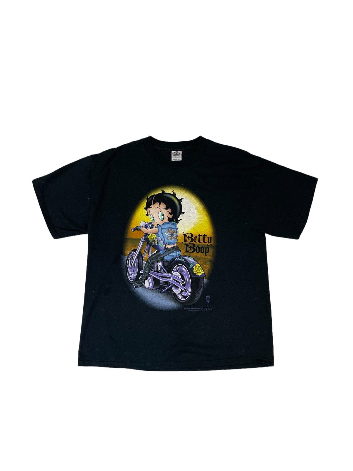 Vintage 1993 Betty Boop Bike T | Grailed