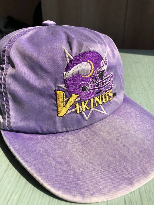 Vintage Vintage NFL Minnesota Vikings cap 90s MADE IN KOREA | Grailed