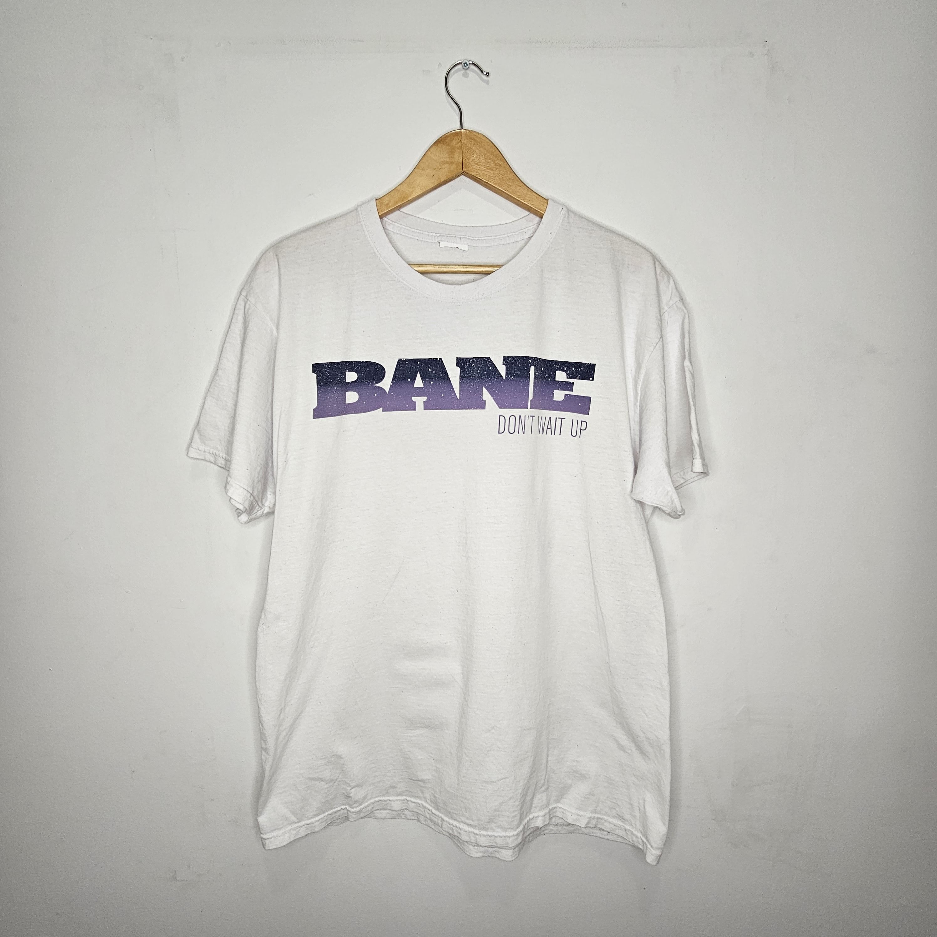 Band Tees × Streetwear × Vintage Bane Don't Wait Up shirt from their ...