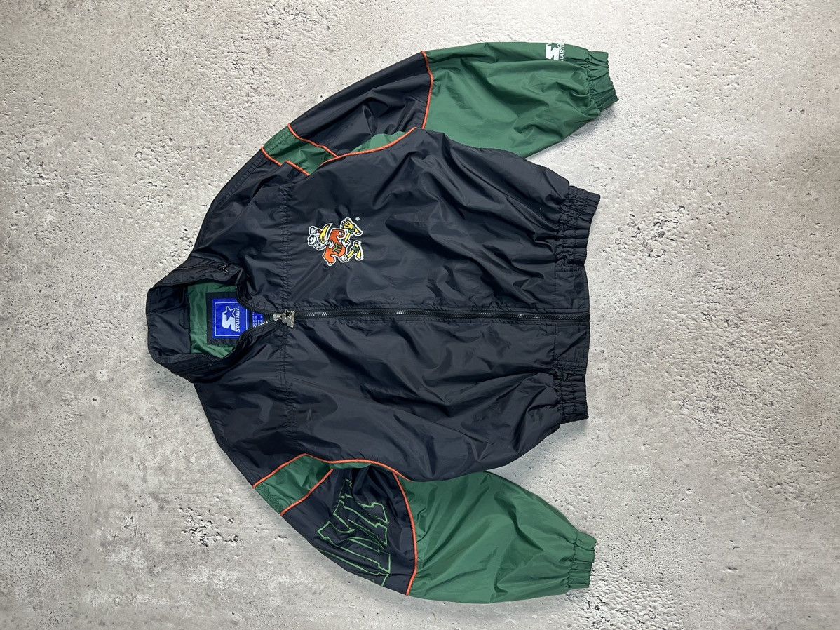 Vintage Vintage Bomber jacket Hurricanes Miami Starter jacket | Grailed